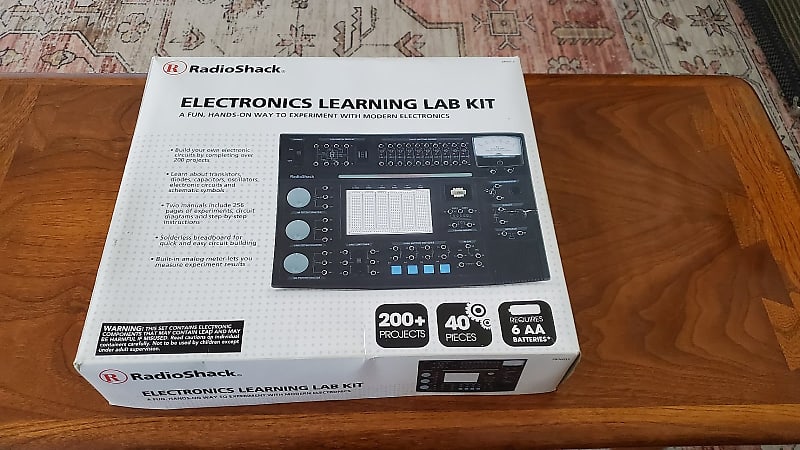 Radio Shack Electronics Learning Lab Kit Black | Reverb