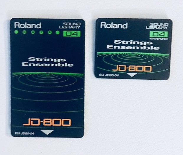 Roland JD-800 Strings Ensemble Expansion Card | Reverb
