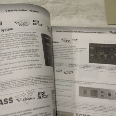 Roland Catalogs TR 909 Synthesizers- Effects - Stomp Boxes | Reverb