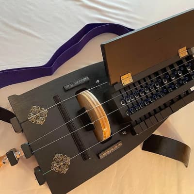 Hurdy-Gurdy - 4 string - Black Hurdy Gurdy Lira | Reverb