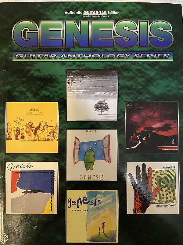 Genesis - Guitar Anthology - Guitar Tab / Tablature Book | Reverb