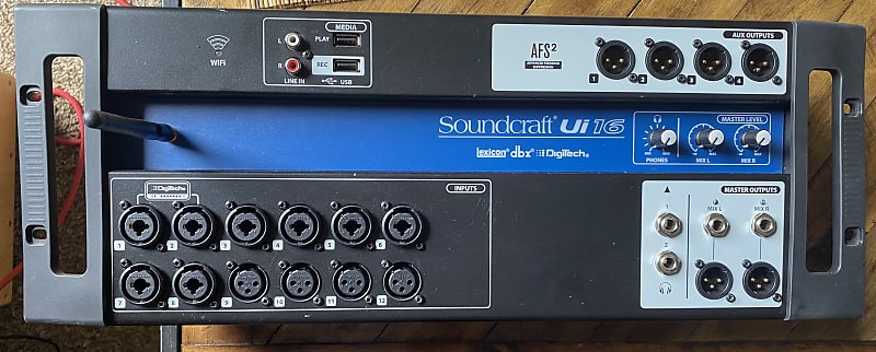 Soundcraft ui16 | Reverb