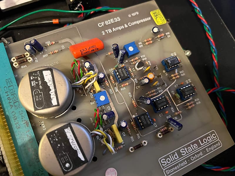 Solid State Logic Listen Mic Compressor 1980s - Sliver/Black | Reverb