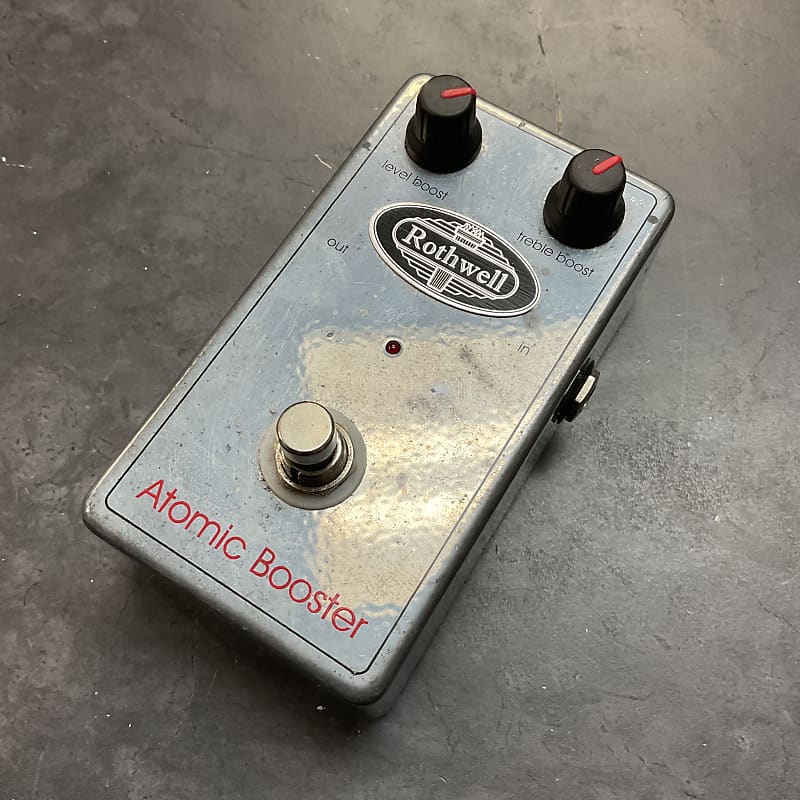 Rothwell Atomic Booster - Silver | Reverb