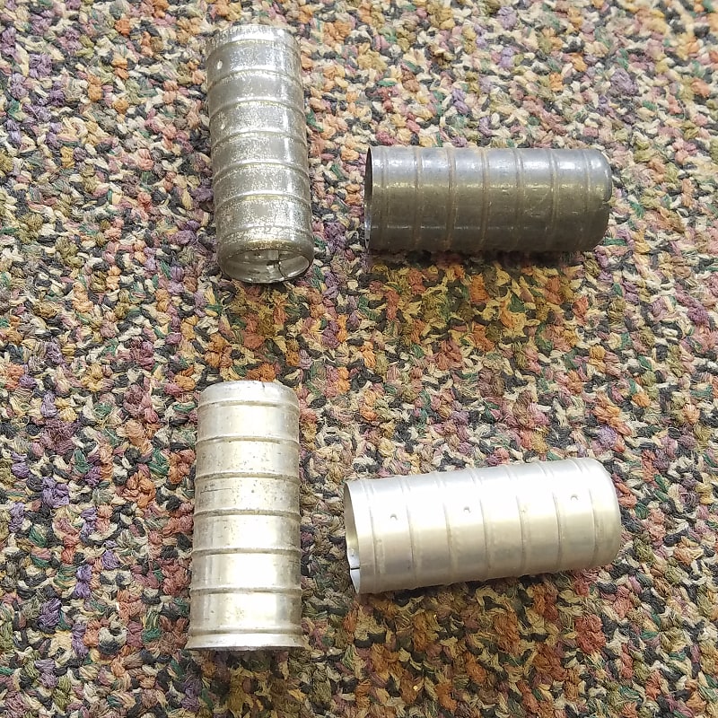 Pair (2) Tube Shields 6AQ5 7-pin Wrap W30-01 Staver Vintage | Reverb