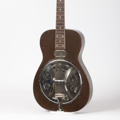 Dobro Magno-Tone Double Cyclops 1932 round neck resonator | Reverb