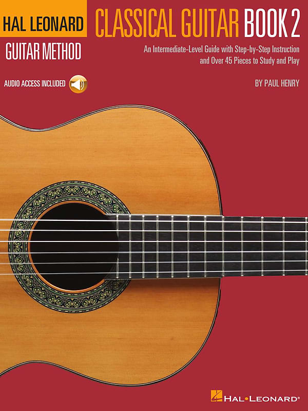 Hal Leonard Classical Guitar Method - Book 2 with Online | Reverb