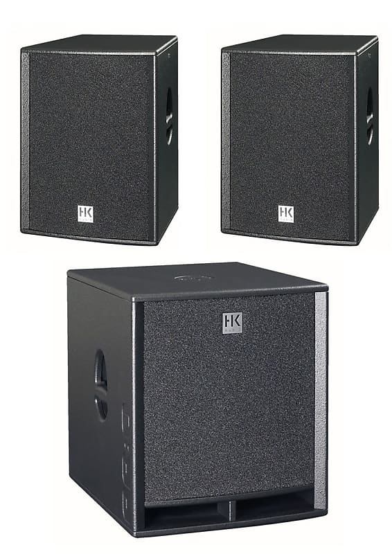 HK Pro Audio 2.1 Soundsystem - Unparalleled Sound Elegance | Reverb