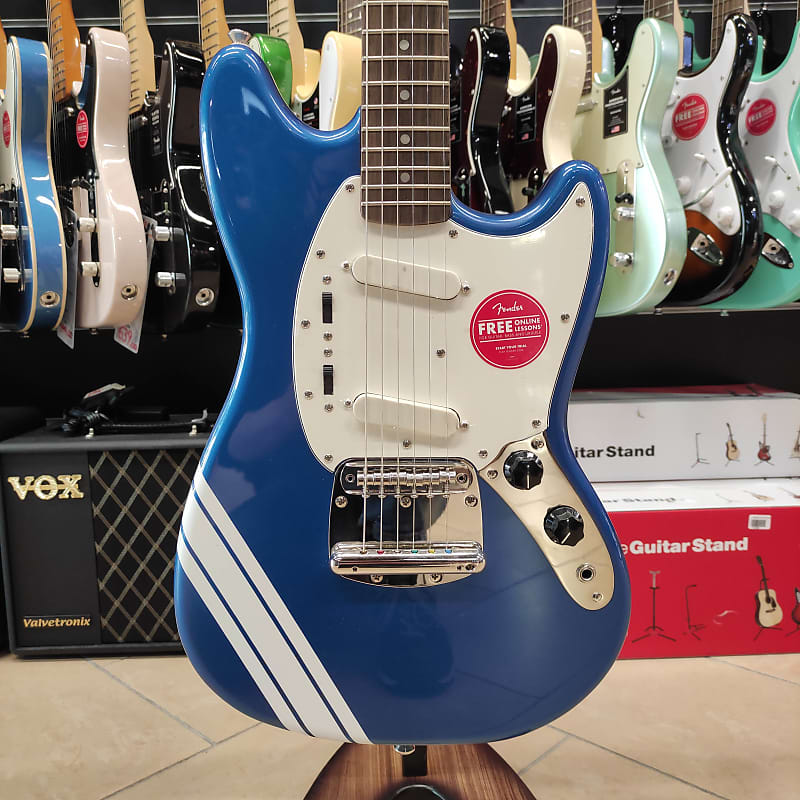 Squier FSR Classic Vibe ’60s Competition Mustang Lake Placid | Reverb