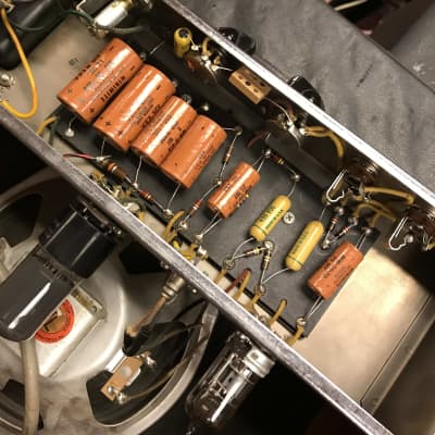 1959 White Higher Fidelity Model 80 5F2A Princeton | Reverb