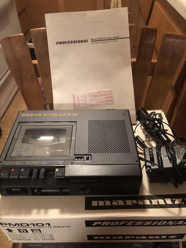 Marantz PMD-101 Portable Cassette Recorder | Reverb