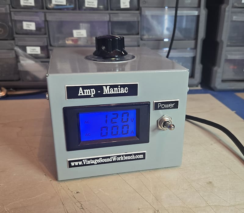 Amp Maniac by Vintage Sound Work Bench variac tech tool. | Reverb