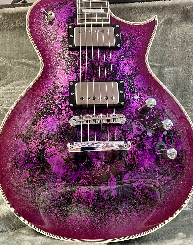 ESP ECLIPSE CUSTOM PURPLE PEEL 2024 | Reverb Australia