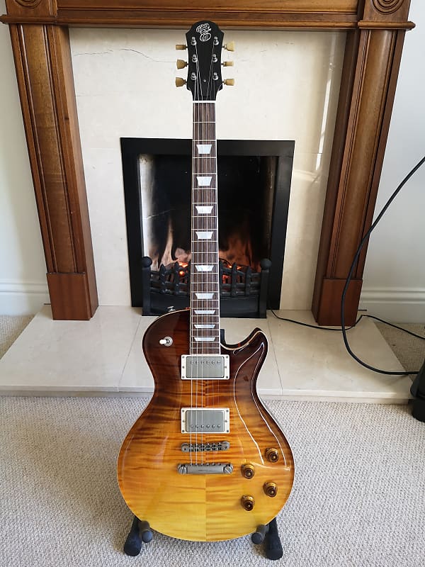 SOLD Patrick James Eggle Macon - Reverse Sunset Fade - Guitars ...