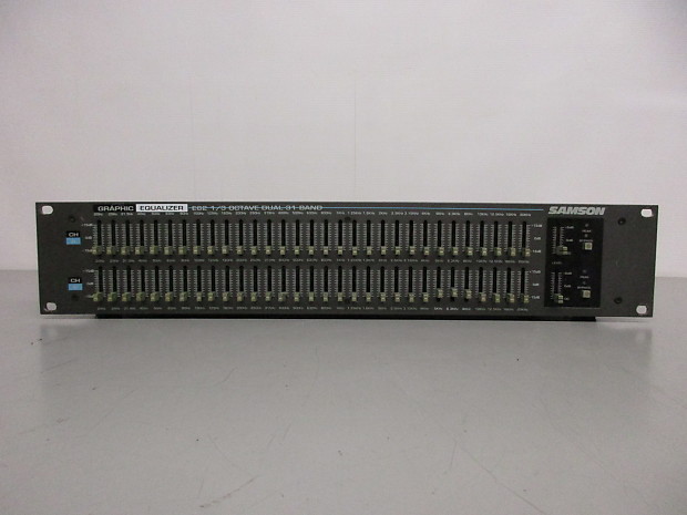Samson E62 Dual 31 Band Graphic Equalizer | Reverb