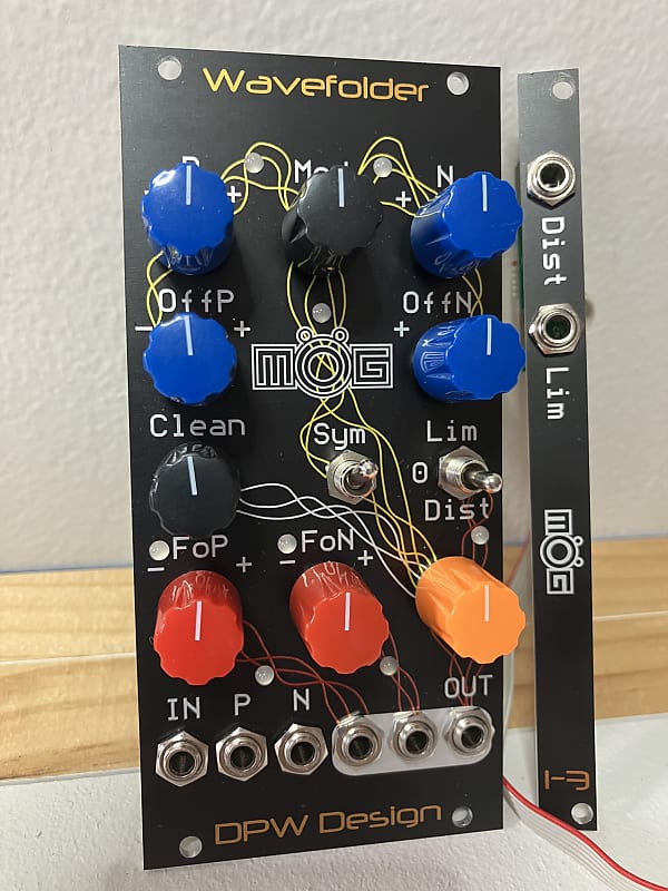 DPW Design Wavefolder + expander - Black | Reverb