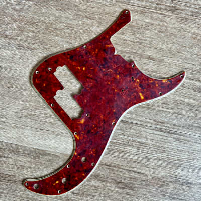 Vintage early '60s Fender Precision Bass Nitro Tortoise Shell | Reverb