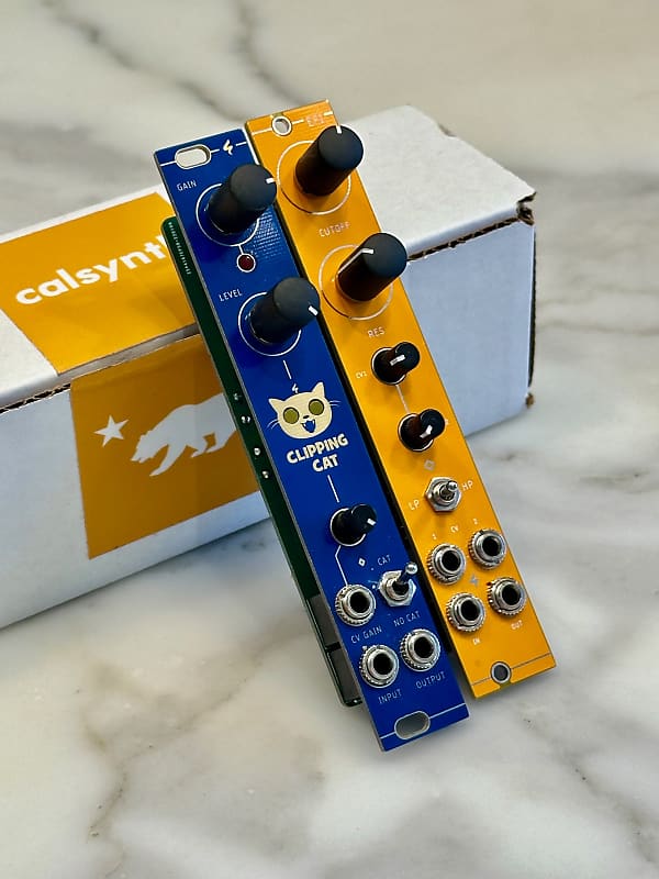 Calsynth Clipping Cat distortion & EFI MS-20 style filter | Reverb