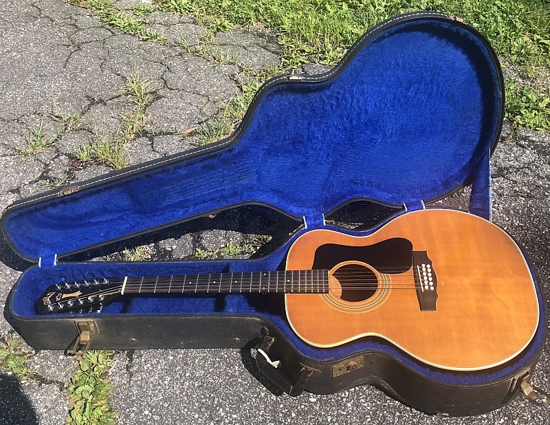 1978 Guild F212XL NT W/OHSC 12 String Guitar Made in Westerly | Reverb