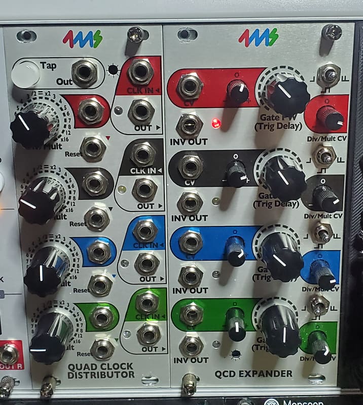 4MS Quad Clock Distributor & QCD Expander Bundle | Reverb