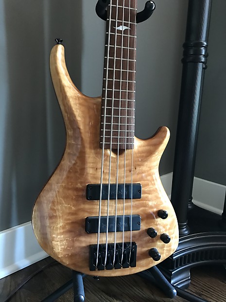 Roscoe SKB 3005 Custom 5 String Bass w/ OHSC | Reverb