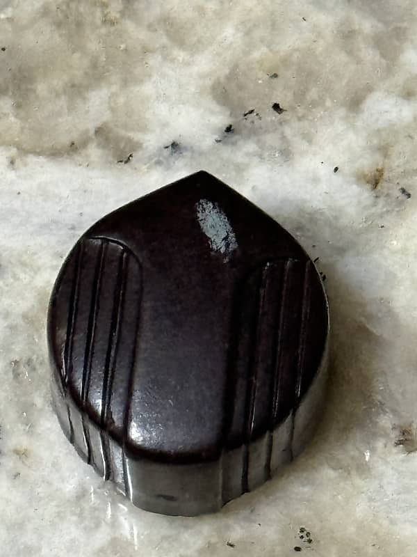 Silvertone Tweed Amp Knob 50's-60's - Brown | Reverb