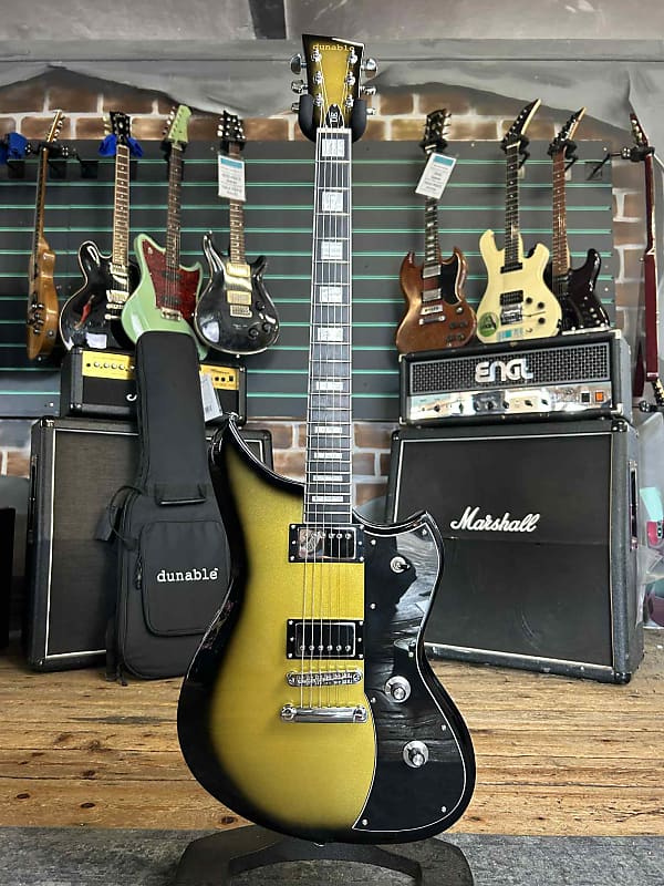 Dunable Yeti DE Vintage Silverburst Electric Guitar | Reverb