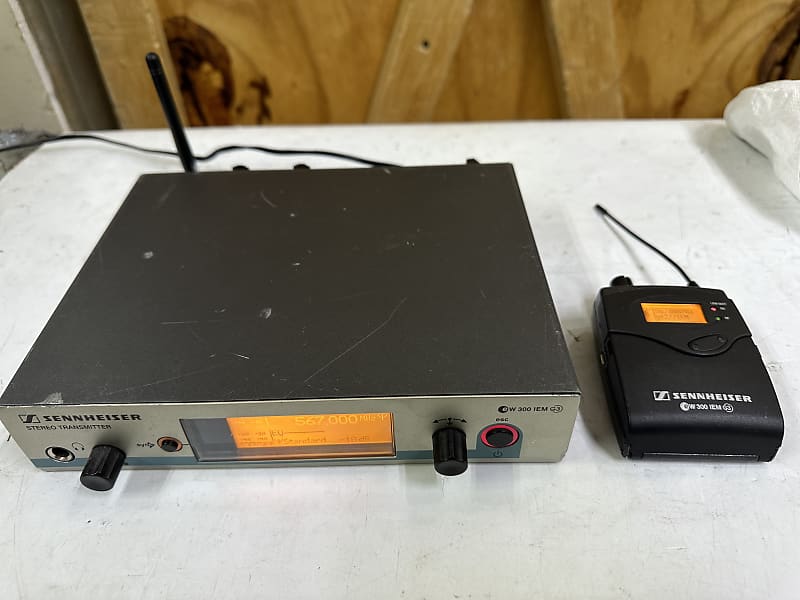 SENNHEISER EW300 SR300 EK300 IEM G3 System G Band Freq | Reverb