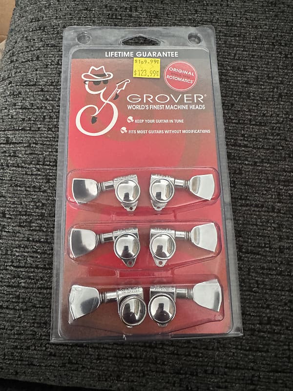 Grover Locking Tuners 2024 - Chrome | Reverb