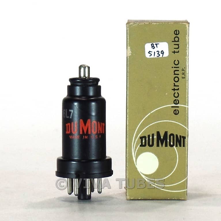 True NOS NIB DuMont USA 6L7 Metal Vacuum Tube | Reverb