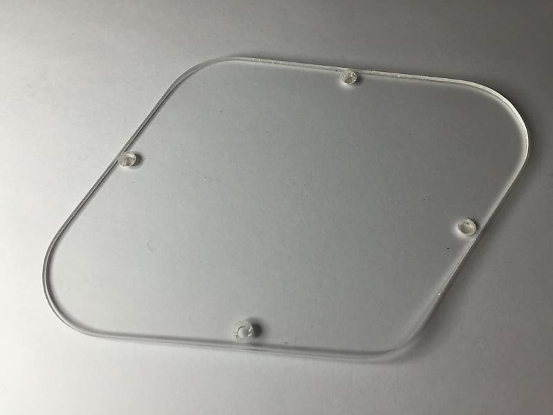 American Les Paul Control Cavity Cover CLEAR | Reverb UK