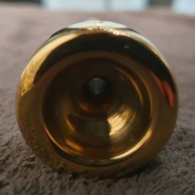 VINCENT BACH CORP. 1-1/2C trumpet mouthpiece, 24K gold plated | Reverb