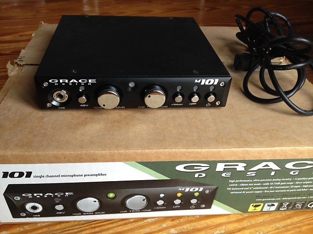 Grace m101 preamp: Like new! Free shipping | Reverb