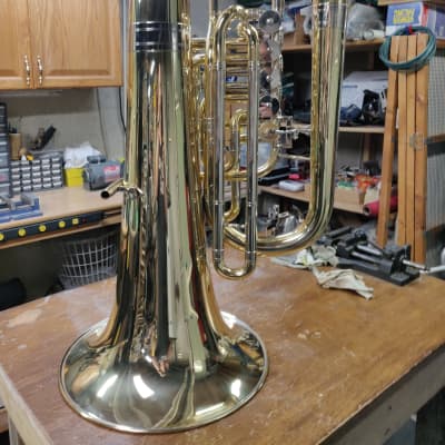 Meinl Weston - 45 SLZ - 5 Rotor - 6/4 F Tuba - Mid 2000's | Reverb