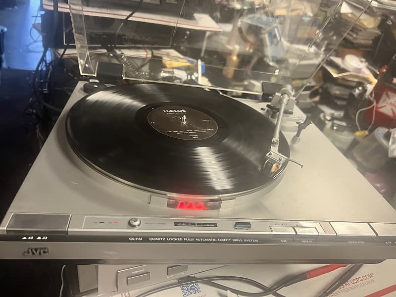Vintage JVC QL-F61 working direct drive turntable with quartz | Reverb