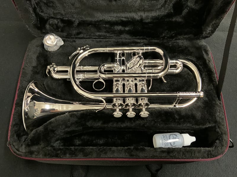 Besson BE120-2-0 Prodige Cornet - Silver Plated | Reverb