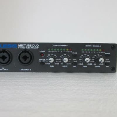Alesis MICTUBE DUO STEREO TUBE PREAMP | Reverb