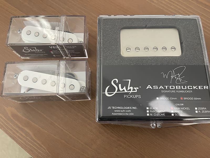 Suhr Asatobucker V63+ Neck & Middle | Reverb
