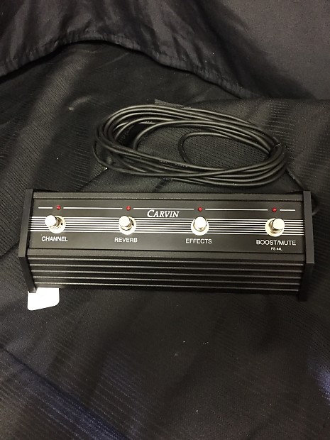 Carvin FS44L footswitch 2011 Black | Reverb