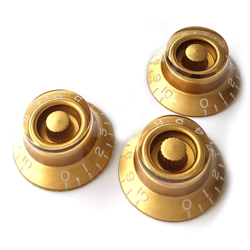 Top Hat Speed Control Knobs – Gold - 3x Knob | Reverb
