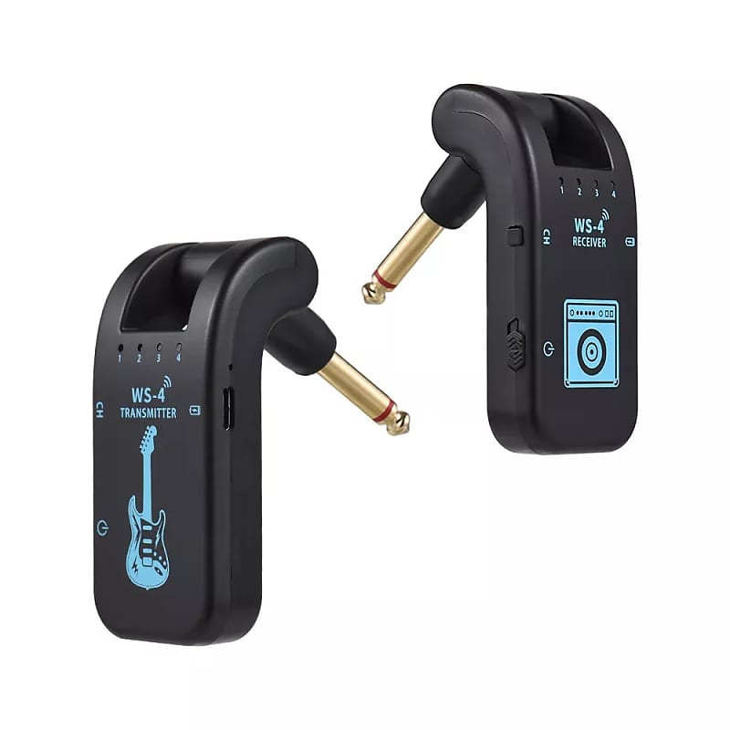 2.4G Wireless Guitar System Guitar Transmitter Receiver Set | Reverb