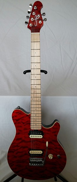 OLP by Ernie Ball MM1 Red Quilt Top Very Good Condition | Reverb