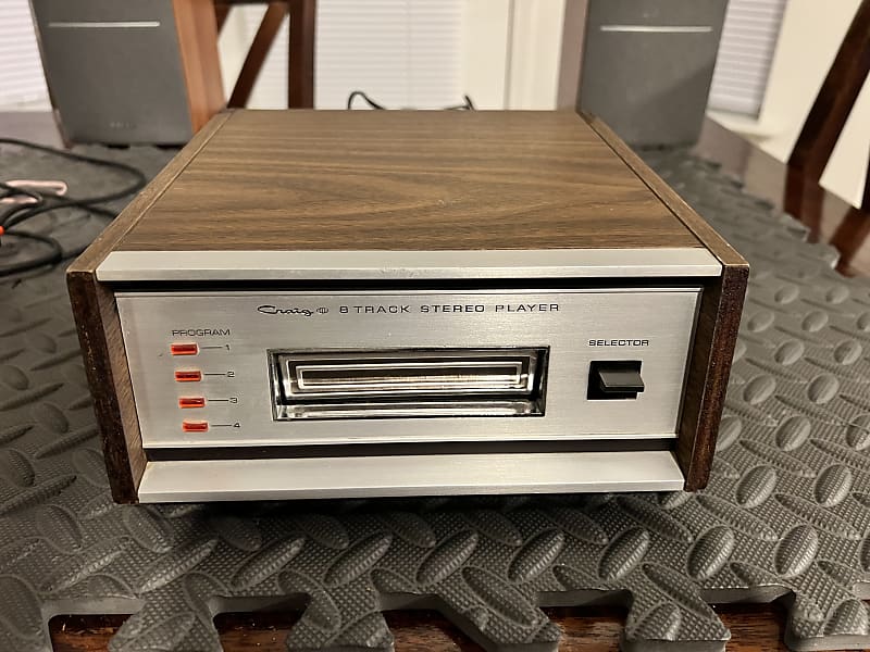 Craig Model 3201 vintage 8 Track tape cassette deck 1972 | Reverb
