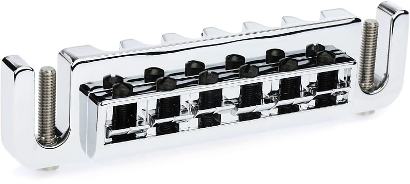 Leo Quan Badass Wraparound Bridge - Chrome with SAE Locking | Reverb