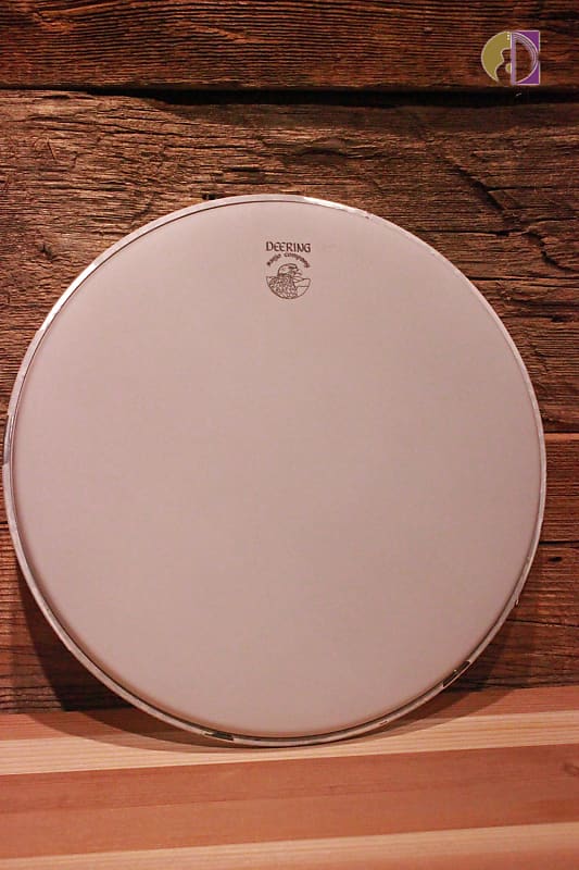 Deering Top Frosted / Coated 11" Banjo Head Medium Collar | Reverb