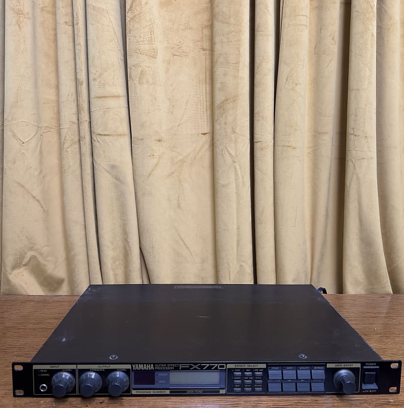 Yamaha FX770 Rack mount multi effect | Reverb