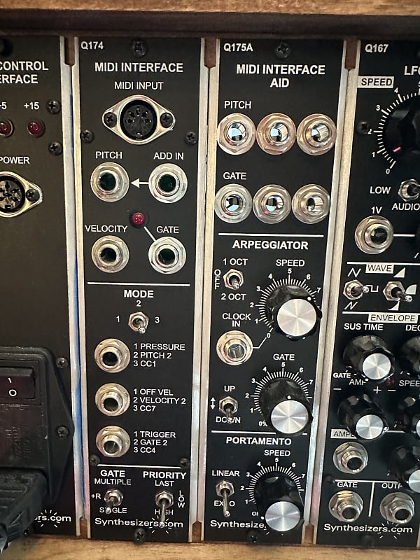 Synthesizers.com Q174 Midi Interface module 5U modular midi | Reverb