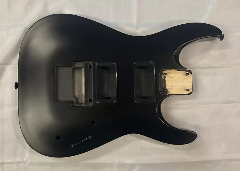 JACKSON JS32 DKA SATIN BLACK ARCHED TOP FLOYD ROSE BODY WITH | Reverb