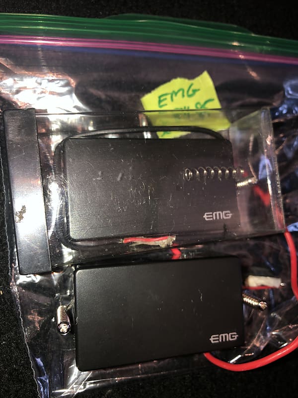 EMG Style Chinese set of 2 Guitar Pickups No Label? | Reverb