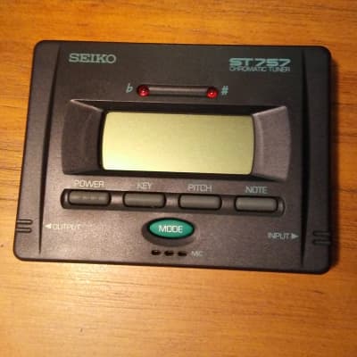 Seiko ST757 Chromatic Tuner (for James Taylor Tuning Method) | Reverb